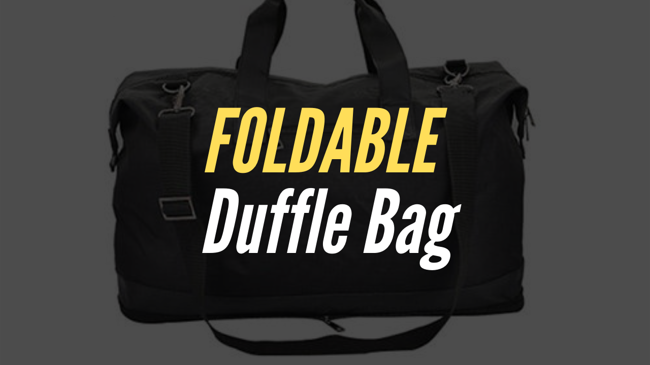 EP275-Foldable Duffle Bag - TheCorporateGiftShow.com