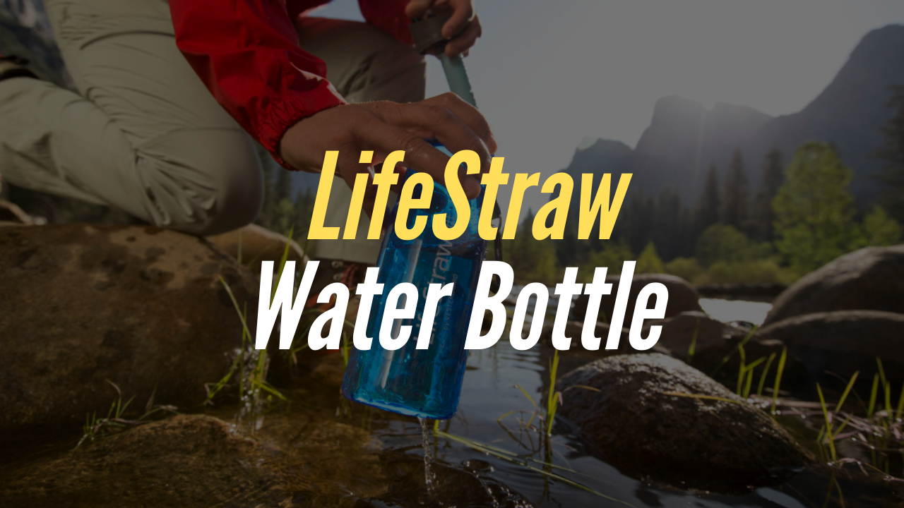 EP373: LifeStraw Refillable Water Bottle With Built-in LifeStraw Filter ...